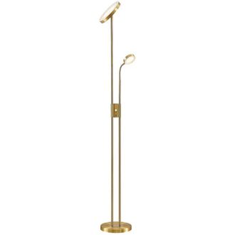Lindby Led Lampadaire &agrave; intensit&eacute; variable Seppa en m&eacute;tal pour salon & salle &agrave; manger