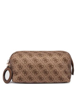 Guess Kosmetiktasche Adrian Logo Travel TWNB21 68851 Hellbraun