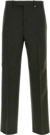 Burberry Homme, Pantalons, Vert, Taille: L Pantalon en laine