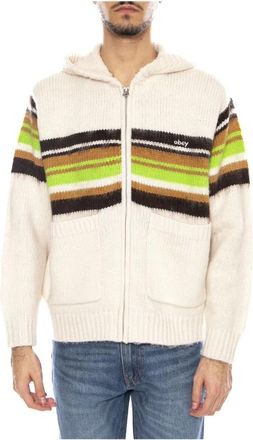 Obey Homme, Pulls, Multicolore, Taille: M Myers Zip Up Hood Sweater