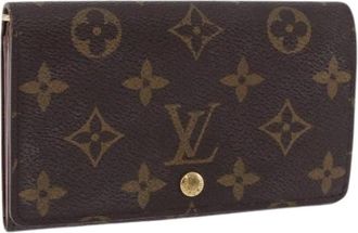 Louis Vuitton Portefeuille Pre-owned - Femme - Pre-owned - Brun - Taille: ONE Size