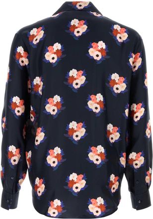 Fendi Abisso Exterior: Silk Camicie Shirt