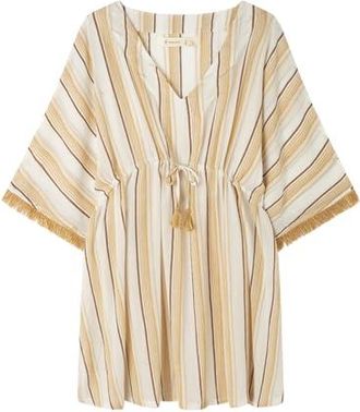 Women'secret Tunique Solare Combinaison de Soleil, ÉCRU, M Femme