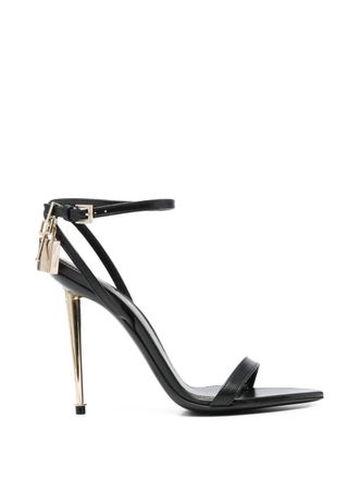 Tom Ford Sandales &agrave; talons en cuir Padlock