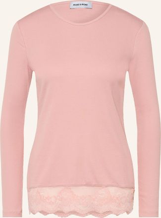 More & More More & More Longsleeve Mit Spitze rosa