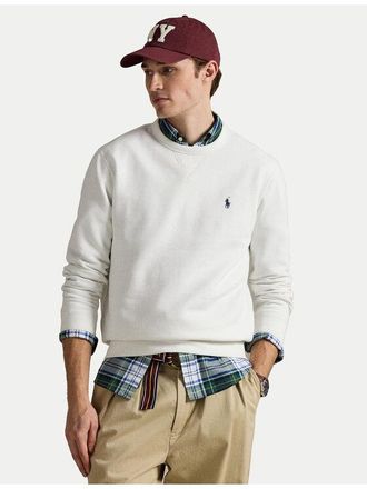 Polo Ralph Lauren Sweatshirt Lsl 710766772009 Wei&szlig; Regular Fit