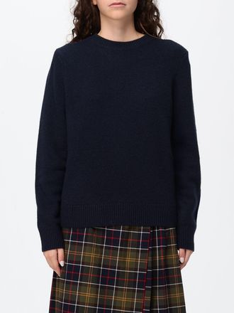 Barbour Lang&auml;rmeliger Pullover mit Rundhalsausschnitt aus Woll-Kaschmir-Mischung