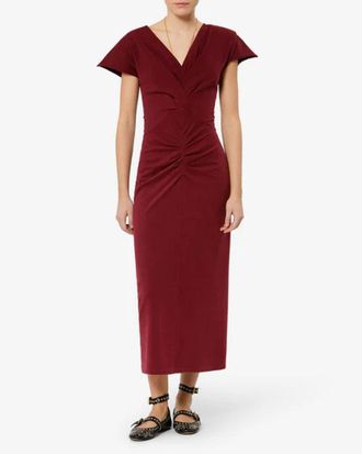 Isabel Marant Im H26 Dress - Bordeaux