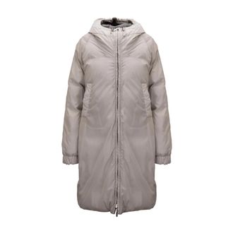 Max Mara Wendbare Daunenjacke - - Coats - Damen - Grau - S