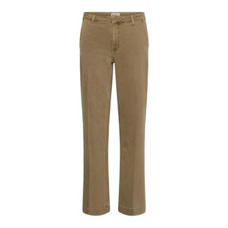 MY ESSENTIAL WARDROBE Gerade geschnittene Hose - - Trousers - Damen - Gr&uuml;n - XS L30