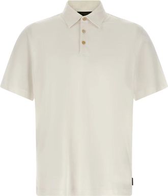 Zanone Homme, Tops, Blanc, Taille: L Polo