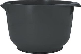 RBV BIRKMANN Birkmann, Rühr- und Servierschüssel, Cool Grey, 22×26×15?cm - 4L, recycelbarem PET, kratzbeständig, spülmaschinen- und mikrowellengeeignet