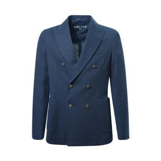 Circolo 1901 6-Knopf-Blazer - - Jackets - Herren - Blau - S