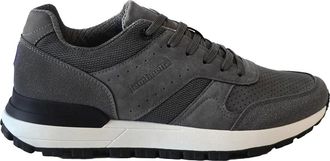 Lambretta Herren/Damen Unisex Sneaker Echo 2 (Schwarz/Holzkohle)