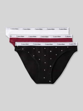 Calvin Klein Underwear Slip aus Baumwoll-Mix im 3er-Pack