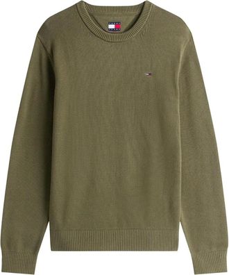 Tommy Jeans Homme, Pulls, Vert, Taille: XS TJM Slim Ess Sweater