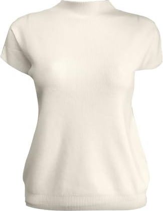 Generic Femme Tee Shirt Grande Taille D&eacute;contract&eacute; Imprim&eacute; T-Shirt Top Manche Courte D&eacute;t&eacute; Amples Basique Tshirt Sport Chic Col en Rond Haut Tunique &Agrave; Manches C