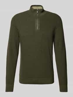 Mc Neal Strickpullover mit gerippten Abschl&uuml;ssen