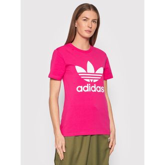 adidas T-Shirt adicolor Classics Trefoil HG3785 Rosa Regular Fit