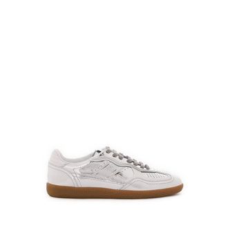 Alohas Baskets Tb.490 en cuir m&eacute;tallis&eacute;