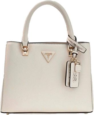 Guess Femme, Sacs, Blanc, Taille: ONE Size Noelle II Small Elite Tote