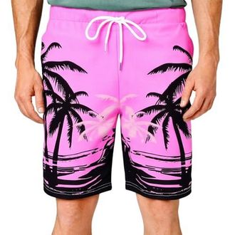 Generic Maillot de bain pour homme Short de plage tendance et respirant pour l&eacute;t&eacute; pour homme, lilas, 6XL