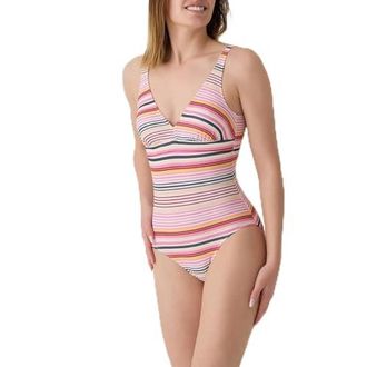 Janine Robin Maillot de Bain 1 pi&egrave;ce coup&eacute; sous Poitrine Alma 44