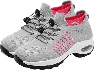 Generic Baskets orthopédiques pour femme - Confortables - En maille respirante - Confortables - Pour la marche - Bottes athlétiques décontractées - Bottes ort