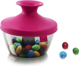 Vacu Vin 2840160 Popsome Snackspender pink