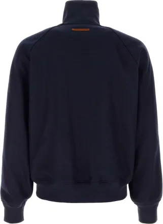 1989 STUDIO Darkblue Exterior: Wool Nylon Felpe Sweater
