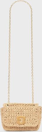 Gerard Darel Mini sac en raphia - LE MINI FANNY - Ficelle