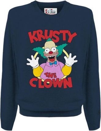 MC2 Saint Barth Herren, Strickwaren, Blau, SGröße