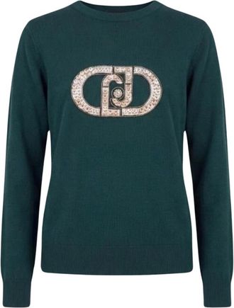 Liu Jo ECS Maglia Chiusa - Femme - Pulls - Vert - Taille: 38 FR