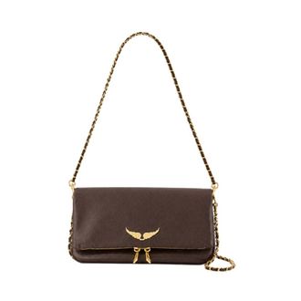 Zadig&Voltaire Femme, Sacs, Brun, Taille: ONE Size Sacs bandouli&egrave;re