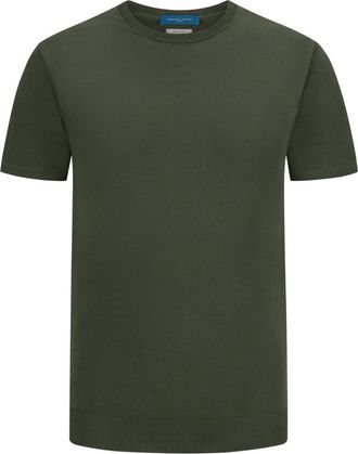 Daniele Fiesoli Leichtes Strick-T-Shirt in Dry-Cotton Qualit&auml;t in