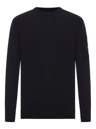C.P. Company C. P. Company Pull Col Rond - Noir