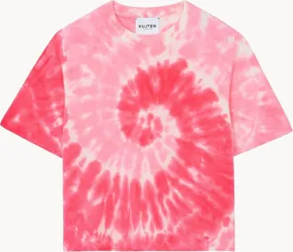 Kujten Cropped top cachemire col rond - Top Tee Sunny