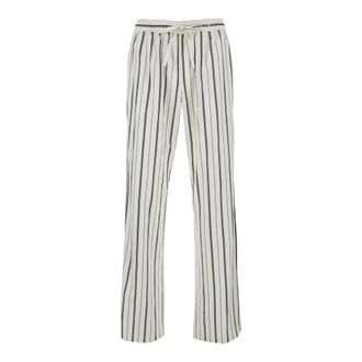 Dolce & Gabbana Homme, Pantalons, Multicolore, Taille: L Popeline a Righe Pantalons