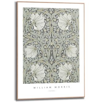 Reinders Gerahmtes Bild, William Morris, Wohnzimmer, Bilder, Wanddeko, Room Decor, MDF, Gr&uuml;n, 70 x 50cm