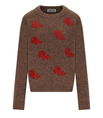 Essentiel PULL EN LAINE KORINE MARRON ESSENTIEL ANTWERP