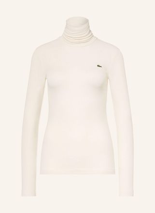Lacoste Rollkragenpullover weiss