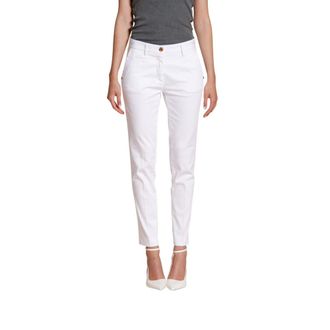 Mason's Femme, Pantalons, Blanc, Taille: 34 FR New York Slim Chino Pants