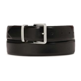Kazar Klassischer schwarzer Lederg&uuml;rtel - - Accessories - Damen - Schwarzk - 80 CM