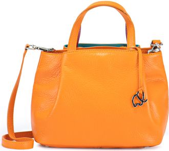 Mywalit Unisex Small Grab Handle Detachable Shoulder Strap Handtasche, Orange
