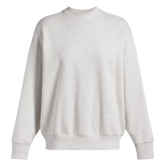 Under Armour Rival Sweatshirt f&uuml;r Damen, Fleece (Frostgrau)