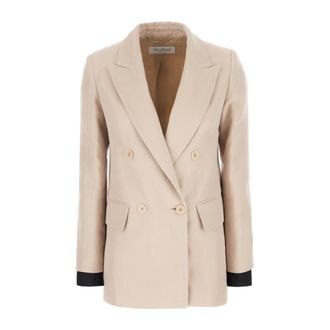 Max Mara Mxsfeltro Blazer - - Jackets - Damen - Beige - 2XS
