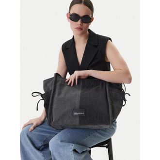 Karl Lagerfeld Handtasche Karl Lagerfeld Jeans B1W50006 Schwarz