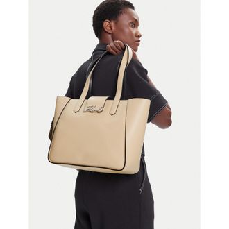 Karl Lagerfeld Handtasche KARL LAGERFELD A3W30133 Beige