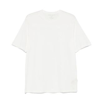 Majestic Filatures Homme, Tops, Blanc, Taille: L T-shirt en m&eacute;lange de soie