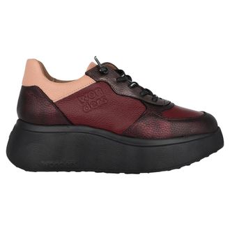 Wonders Roter Damensneaker - Stilvoll und Bequem - - Shoes - Damen - Rot - 36 EU